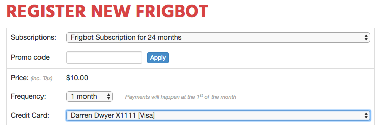 Frigbot